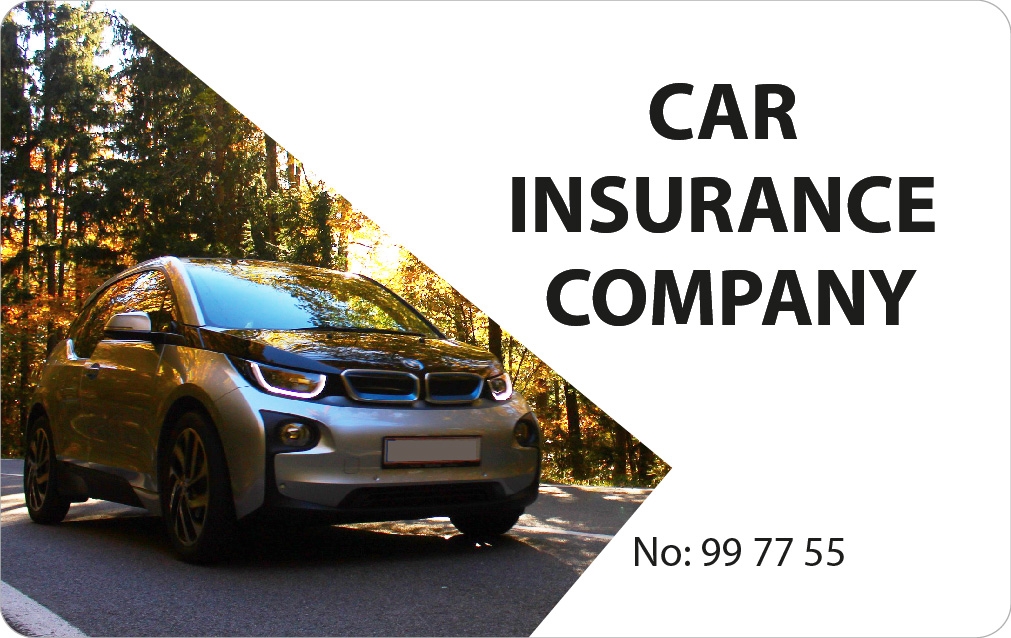 Plastic Insurance cards