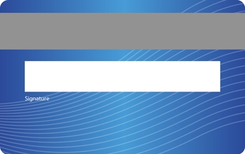 PVC Bank cards with magnetic stripe