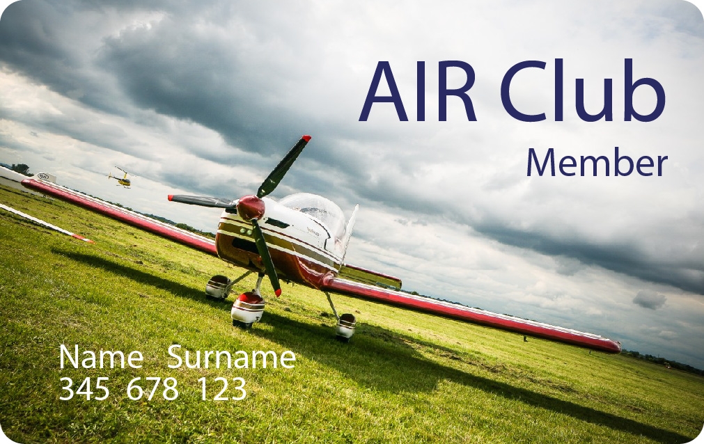 Plastic Membership cards