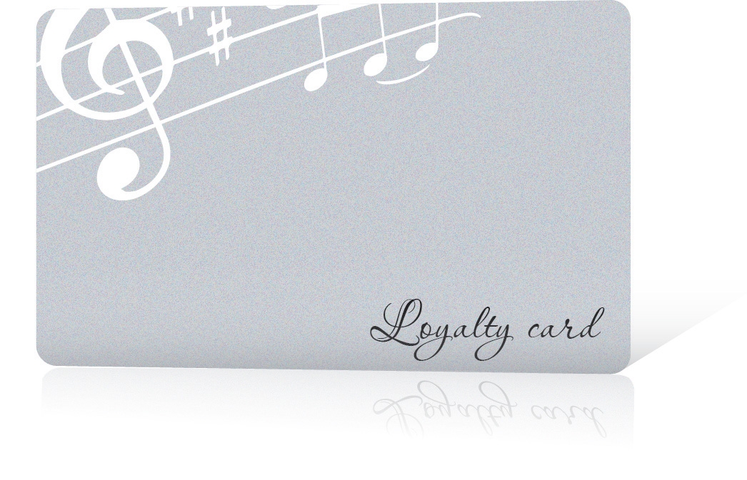 Plastic Silkscreen cards