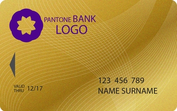 PVC Bank cards with magnetic stripe